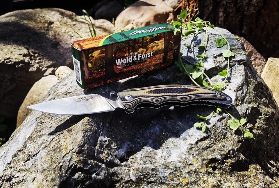 Messer Klappmesser Wald und Forst Gent Satin G10 191867 | Fernglas-KW