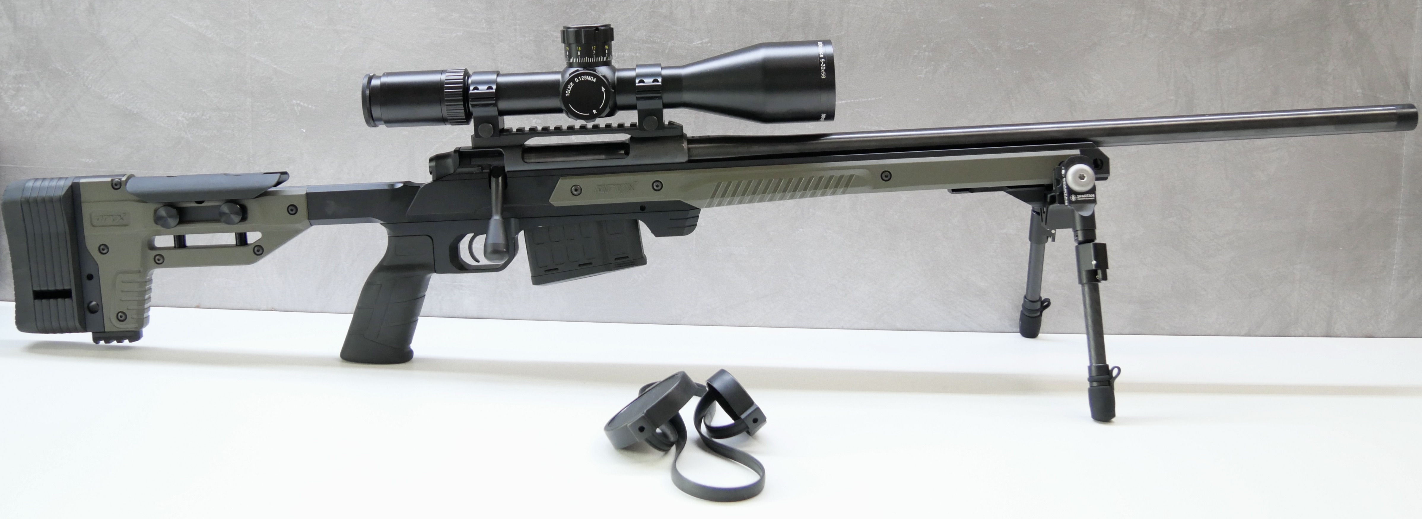 Mauser M18 Longrange Chassis mit Stahl Picatinny-Schiene in .308Win mit ...